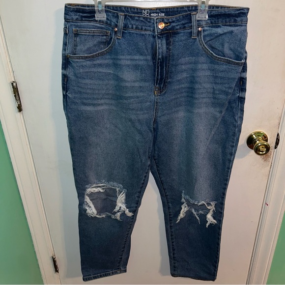 NOBO | Jeans | Nobo Blue High Rise Jeans | Poshmark